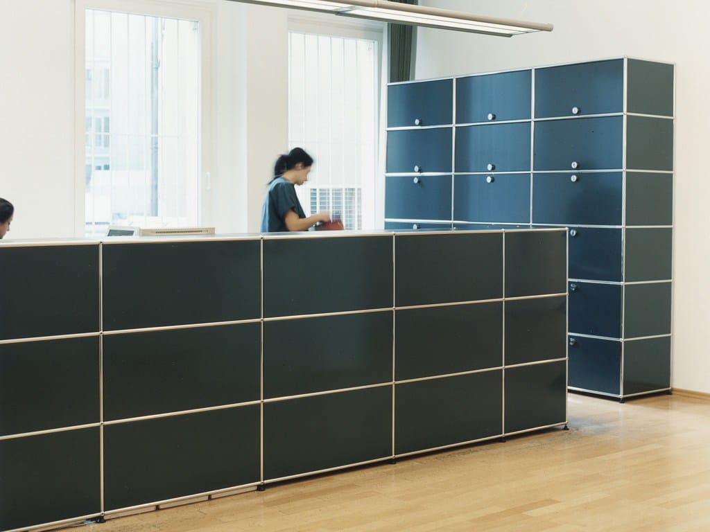 USM HALLER CREDENZA AS OFFICE STORAGE | Büroschrank By USM Design Fritz ...