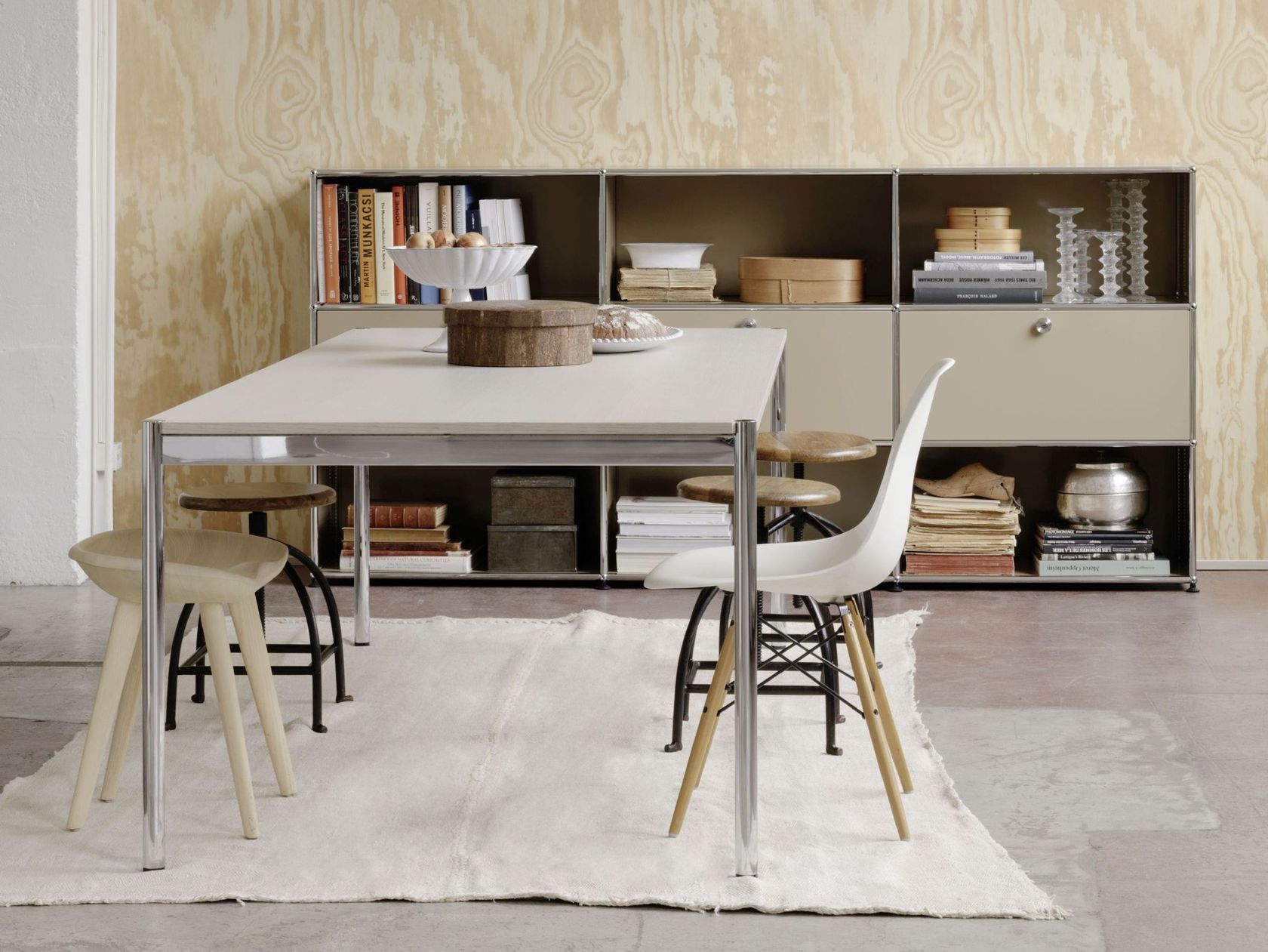 USM HALLER DINING TABLE | Height-adjustable table By USM design Fritz ...