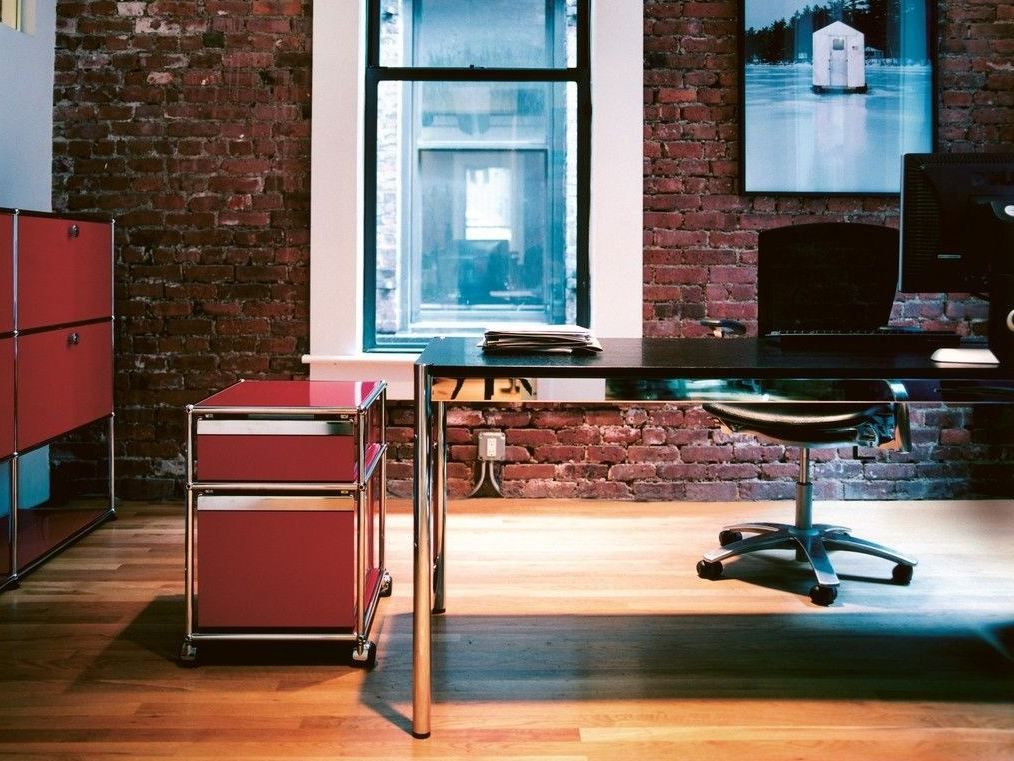 USM HALLER HOME OFFICE TABLE Steel writing desk By USM | design Fritz ...