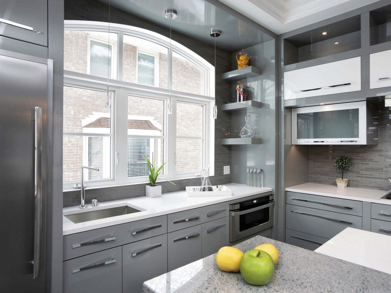 Hidden chromed brass kitchen tap GHOST By FIMA Carlo Frattini