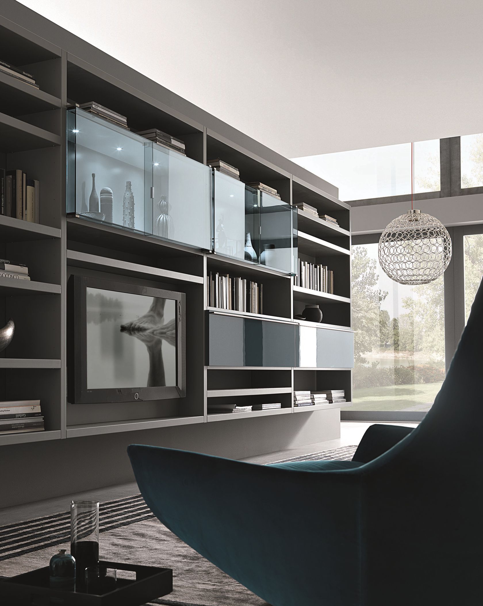 CROSSING TEKA | Storage wall By MisuraEmme design Mauro Lipparini
