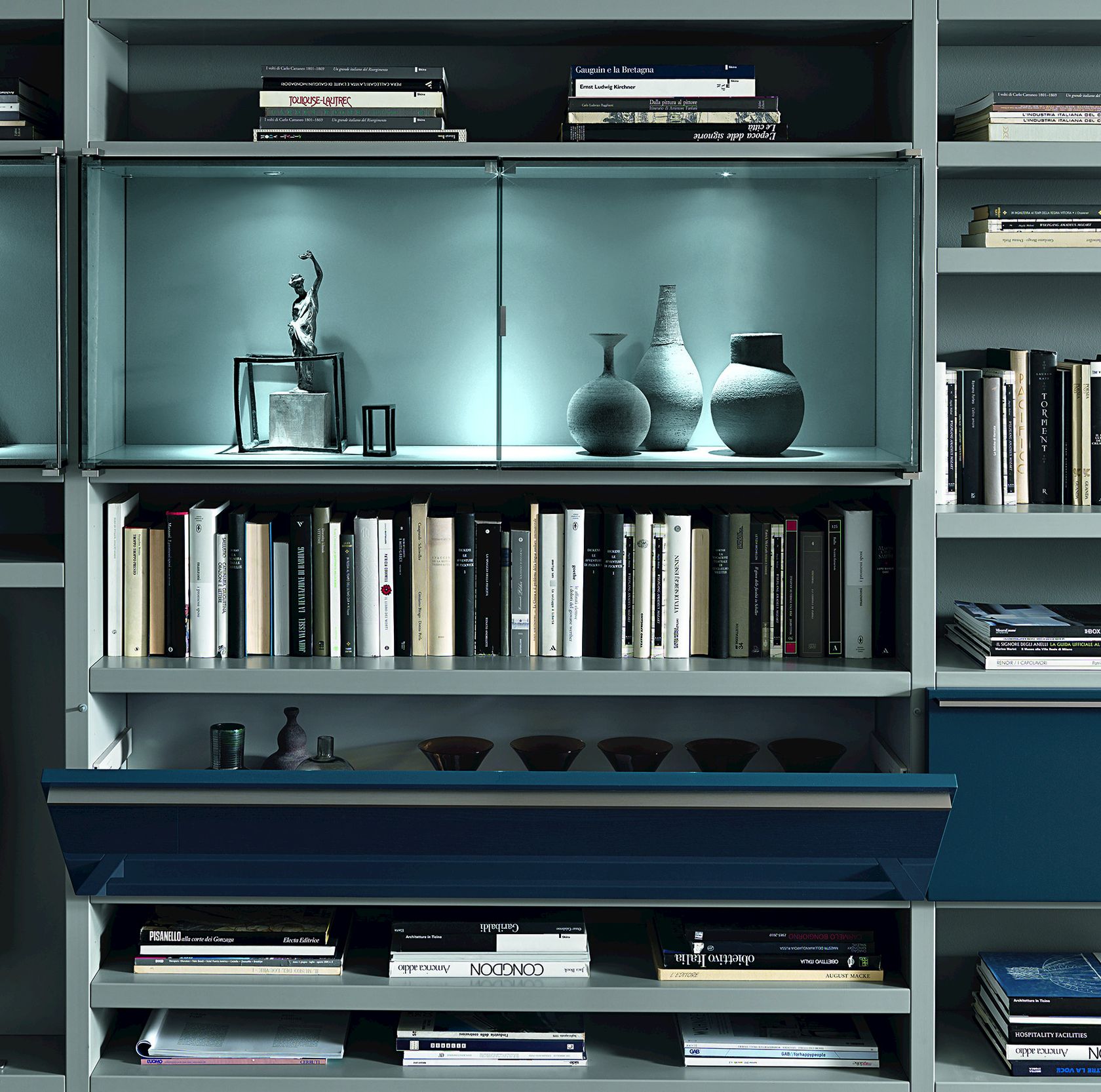 CROSSING TEKA | Storage wall By MisuraEmme design Mauro Lipparini