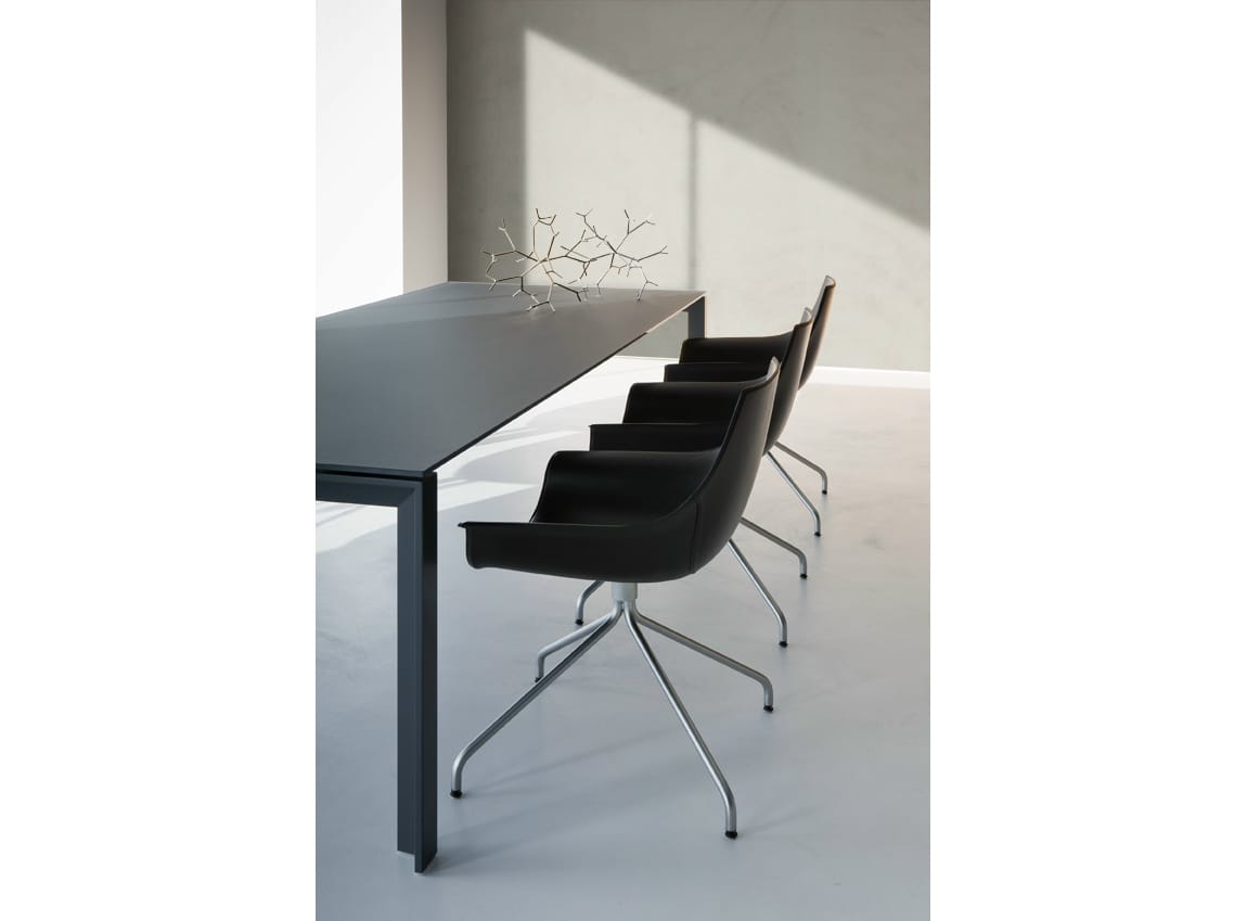 Rectangular HPL table APTA By Lapalma design Romano Marcato