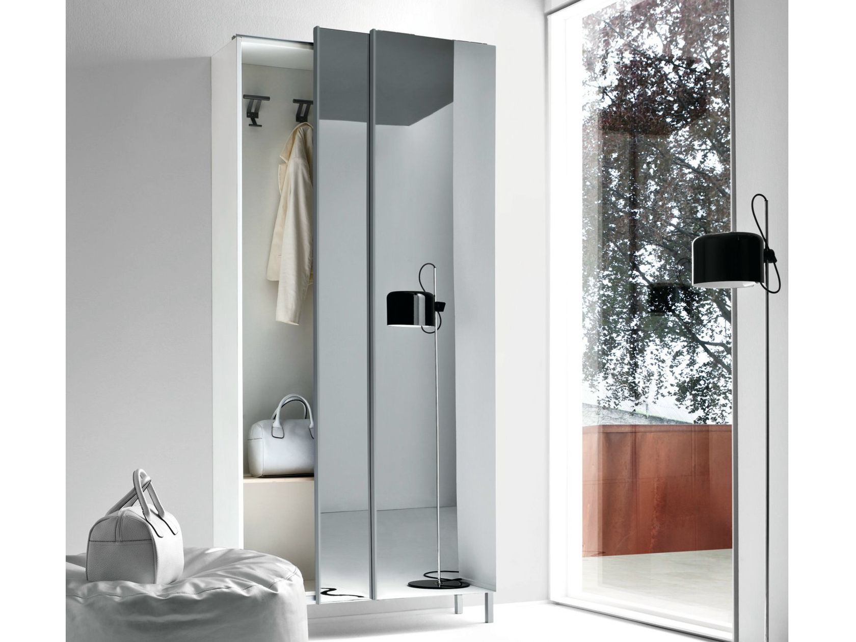 SLIM | Mirrored wardrobe By Birex