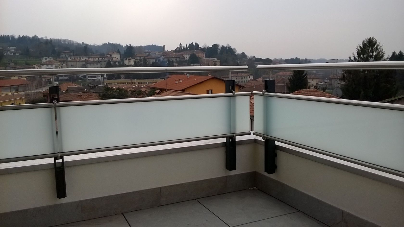 Aluminium parapet DUO LINE By Q-RAILING ITALIA