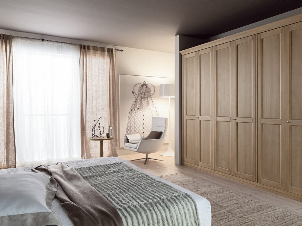 Camera da letto in abete in stile moderno NUOVO MONDO N09 By Scandola ...