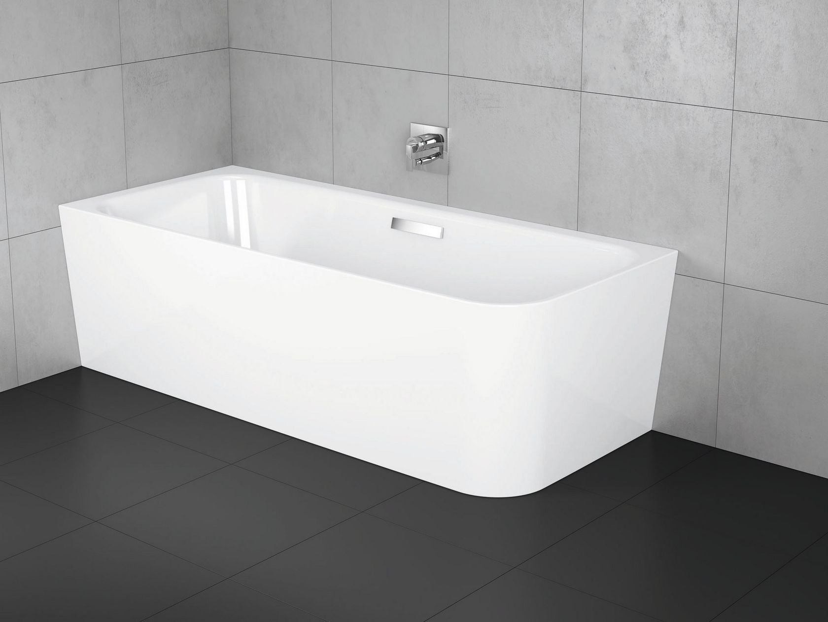 BETTEART IV Corner rectangular bathtub By Bette