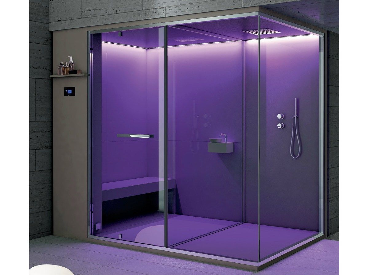 ETHOS | Dampfbad mit Dusche By Gruppo Geromin Design Franco Bertoli