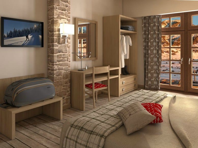 FASHION Porta-malas de aglomerado melamínico By Mobilspazio