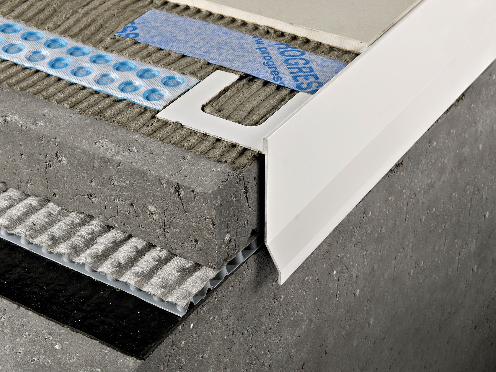 PROTERRACE PCG Perfil de remate e tapa-junta para impermeabilização By ...