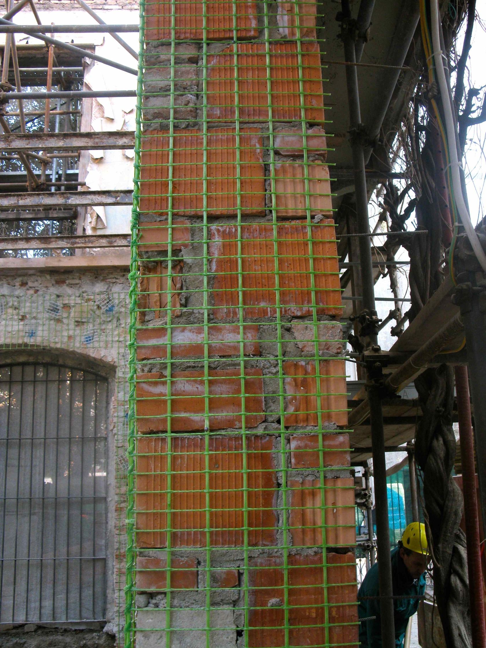 Intonaco armato CRM RI-STRUTTURA - Fibre Net - Edilportale