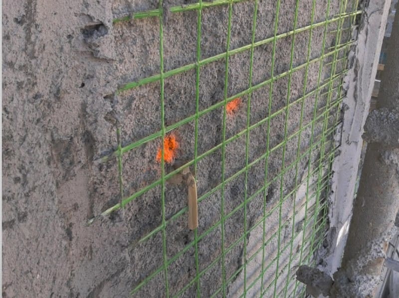 FIBREBUILD | Masonry FRP reinforcing mesh for masonry By Fibre Net