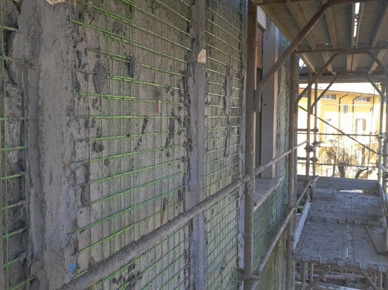 FIBREBUILD | Masonry FRP reinforcing mesh for masonry By Fibre Net