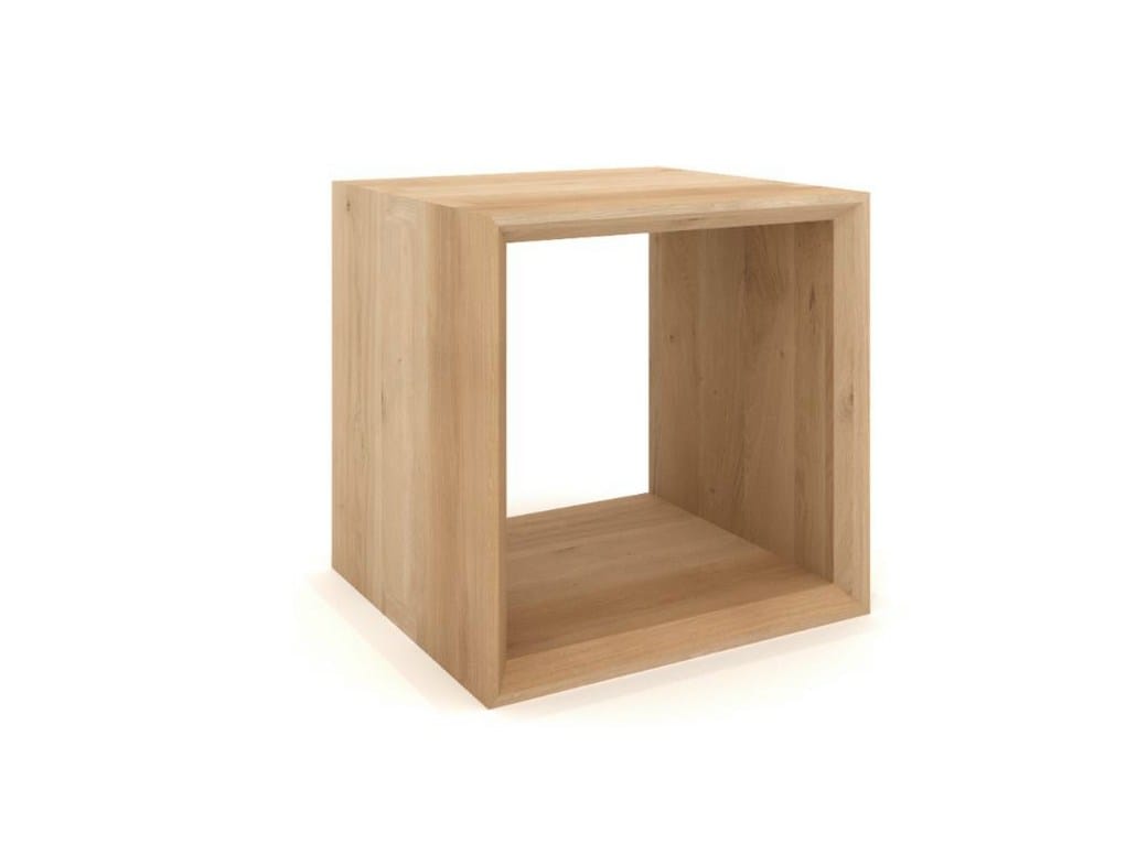 OAK CUBE | Table basse en bois massif By Ethnicraft