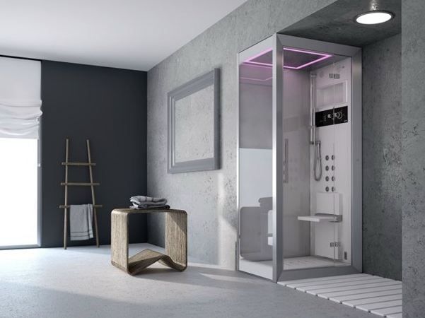 Cabina de ducha multifunción con baño de vapor FRAME 120 By Jacuzzi ...