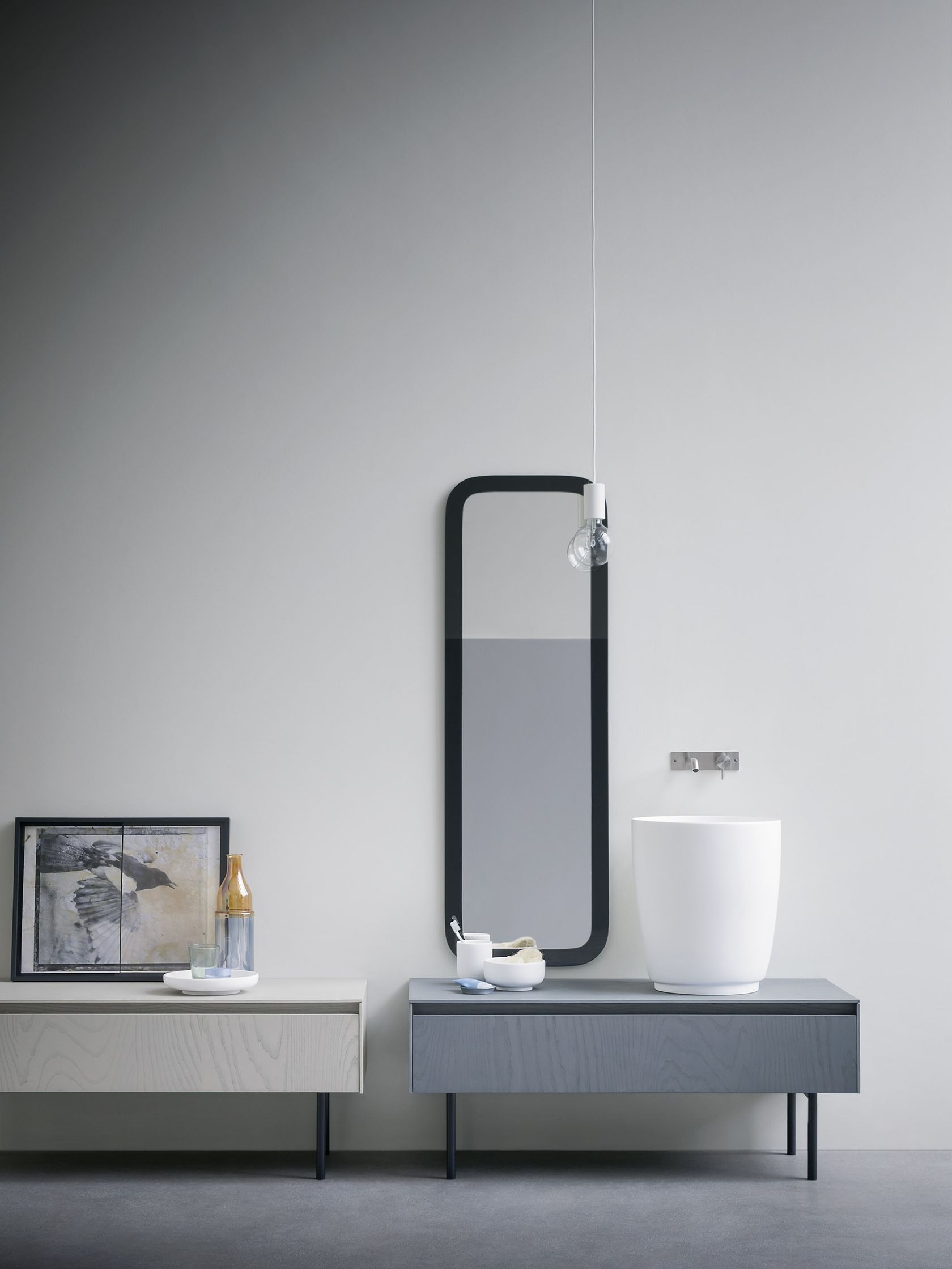 MOODE | Ash vanity unit By Rexa Design design Monica Graffeo