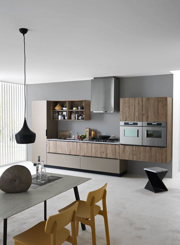 Cocina integral lineal ARIEL - COMPOSITION 3 By Cesar diseño Gian ...
