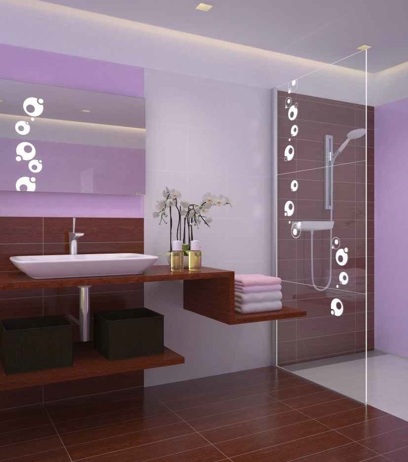 Parois de douches lumineux à LED INSPIRATION By Glassolutions