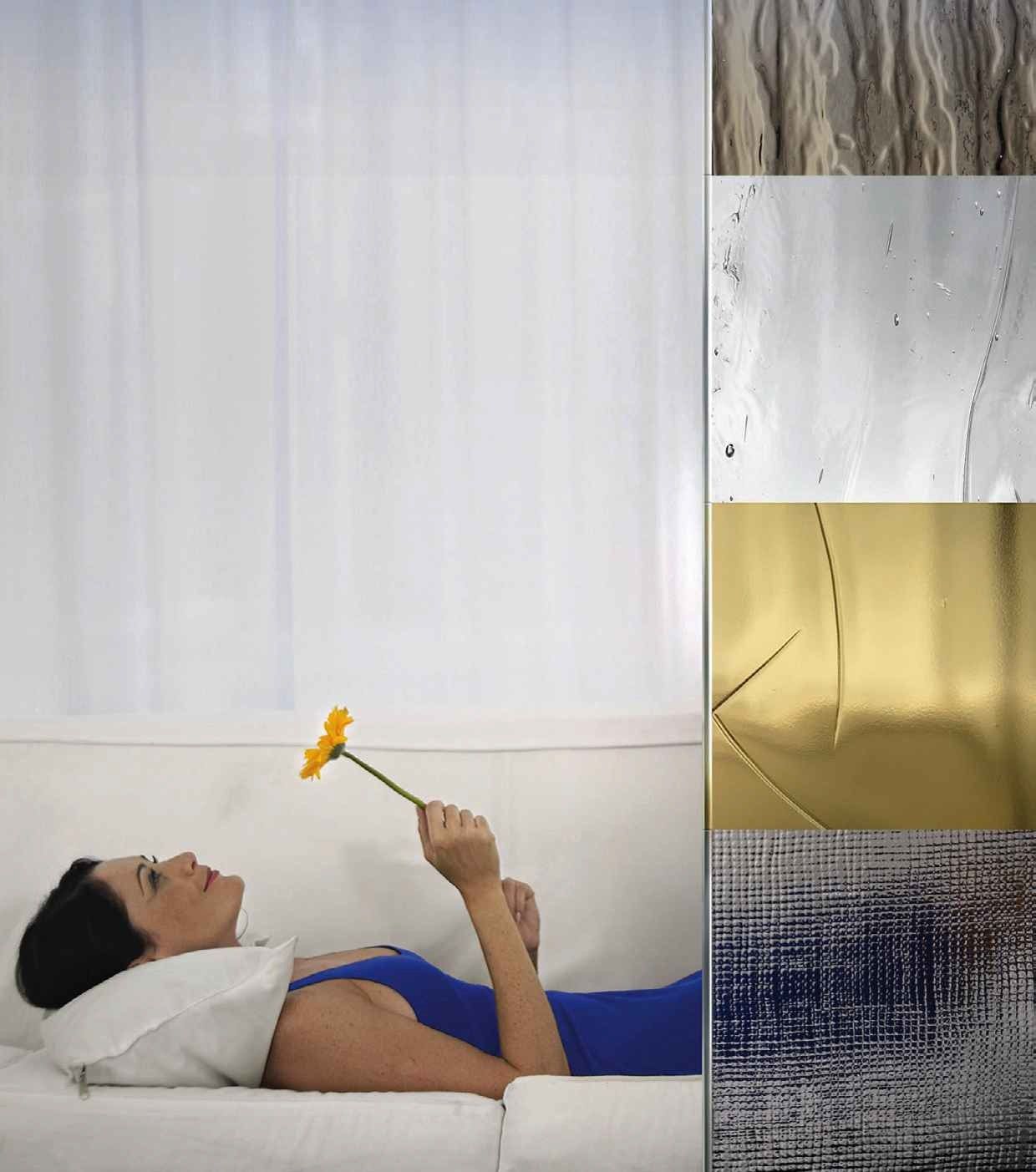 Decorated translucent glass DECORGLASS By Glassolutions