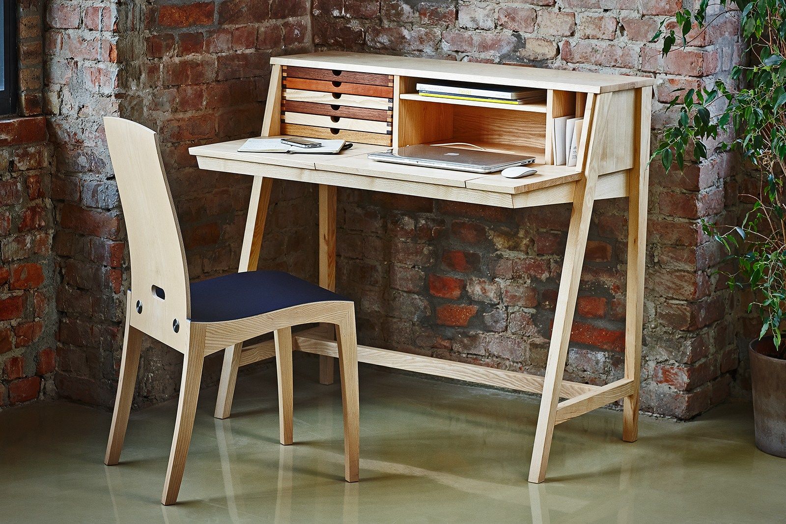 SIXtematic BELLE - 2:1 Wooden secretary desk / dressing table By Sixay ...