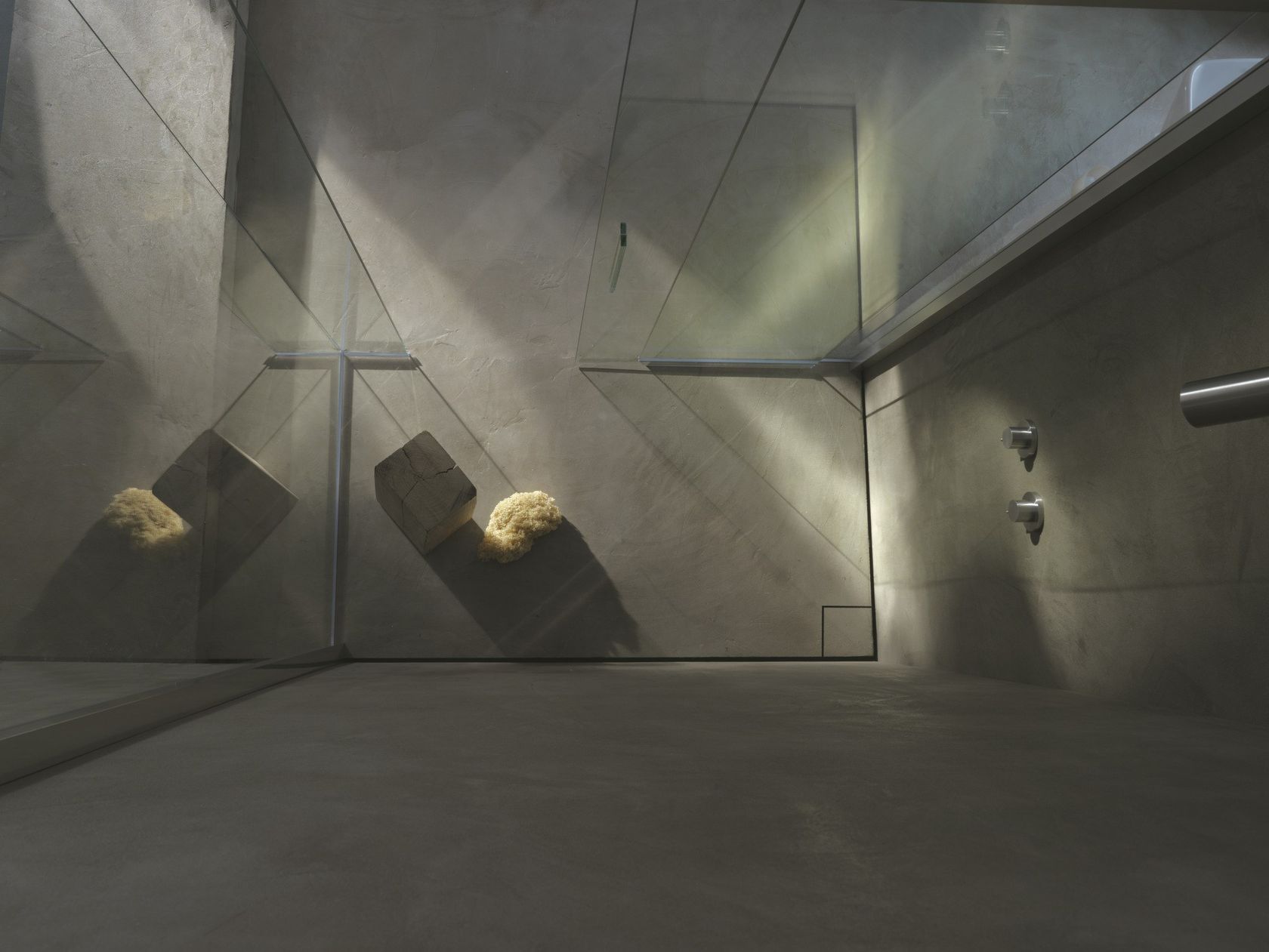 Stainless steel shower channel OLIFILO BILATO By OLI design Romano Adolini