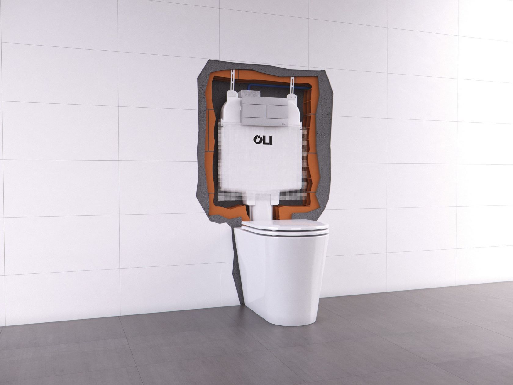OLI74 PLUS Concealed WC cistern By OLI