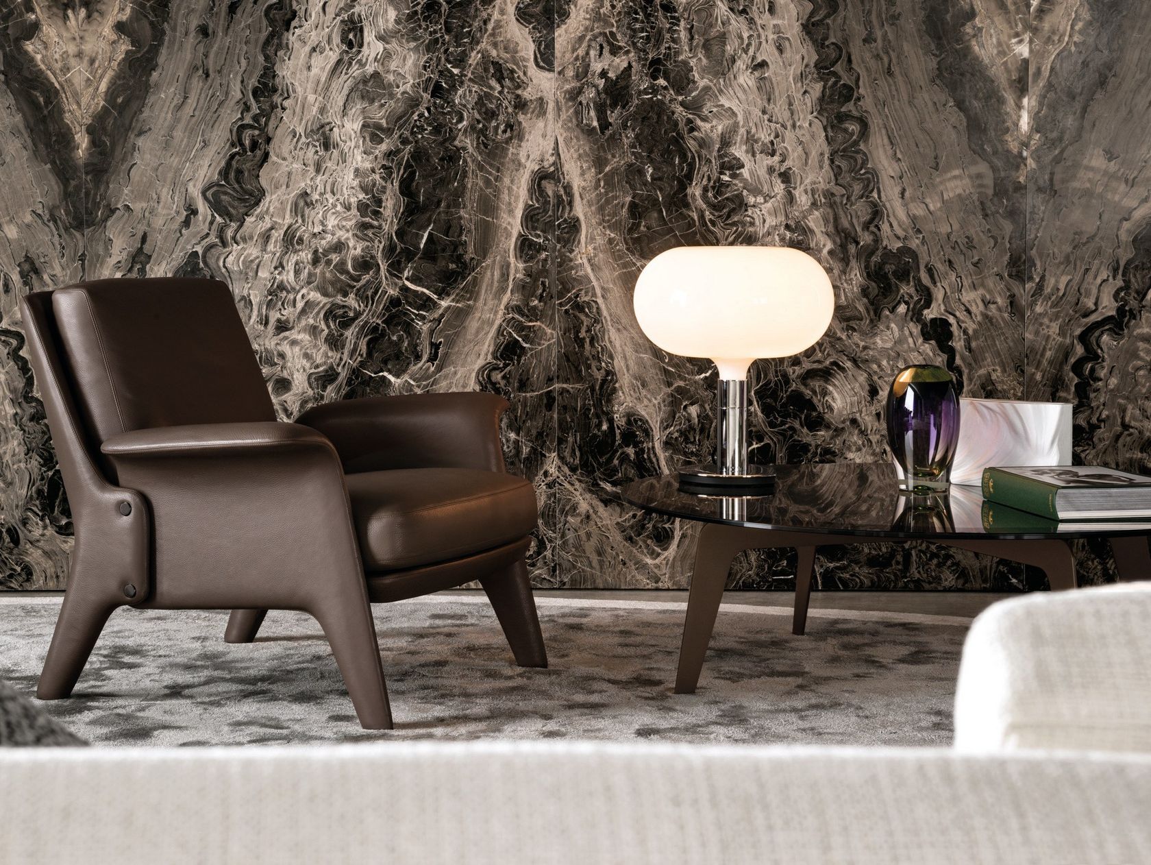 GLOVER Armchair By Minotti | design Rodolfo Dordoni