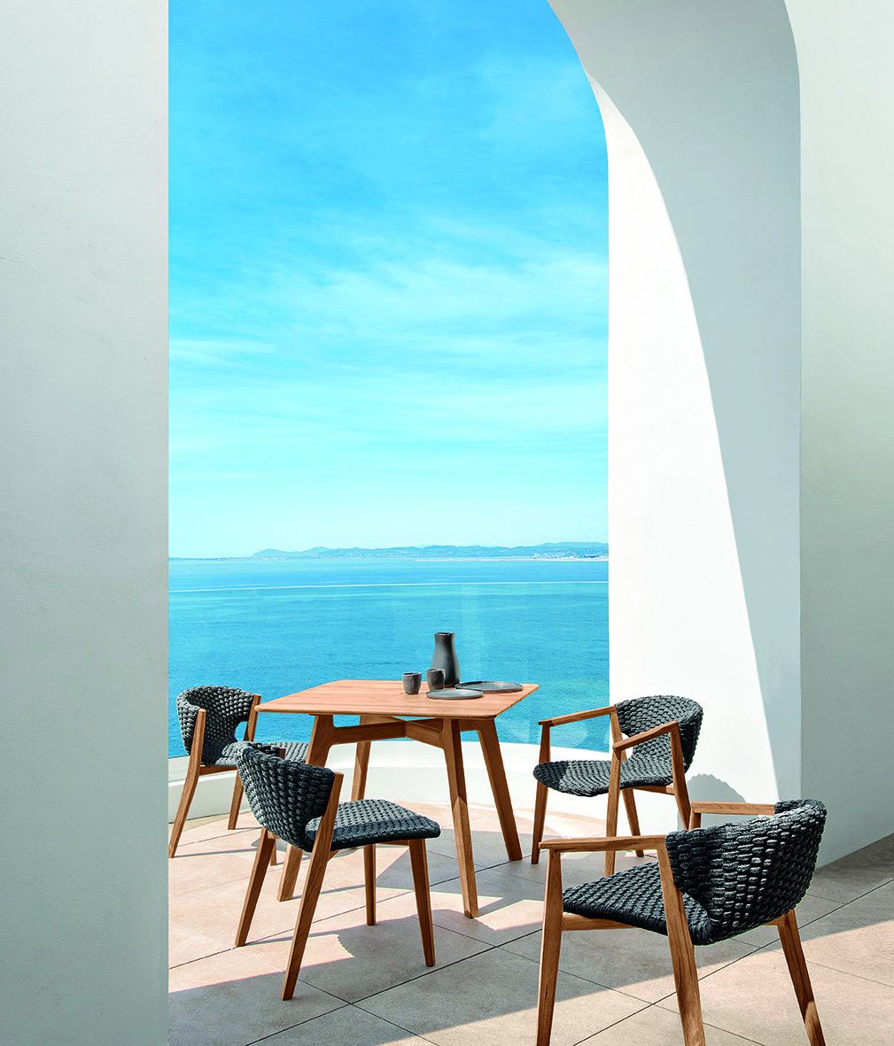 KNIT | Chair By Ethimo design Patrick Norguet