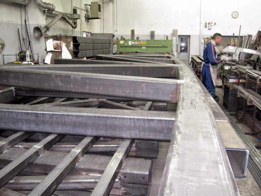 Steel lattice structure By CMM