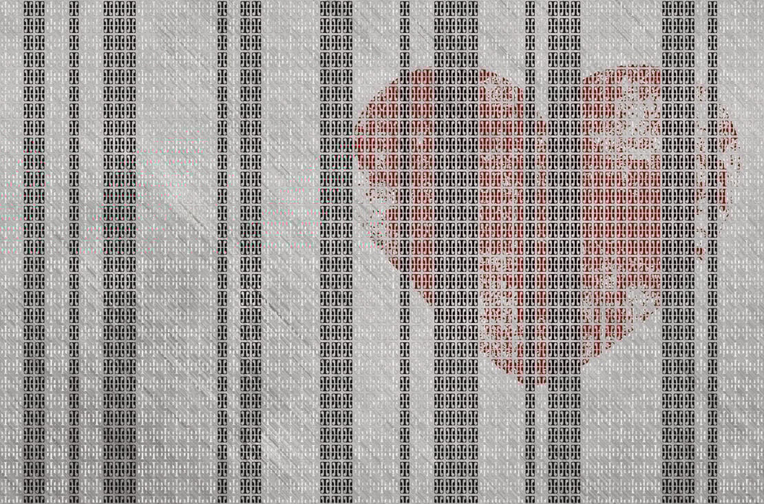 Striped writing wallpaper WHY NOT By Wall&decò design GIOPAGANI Studio