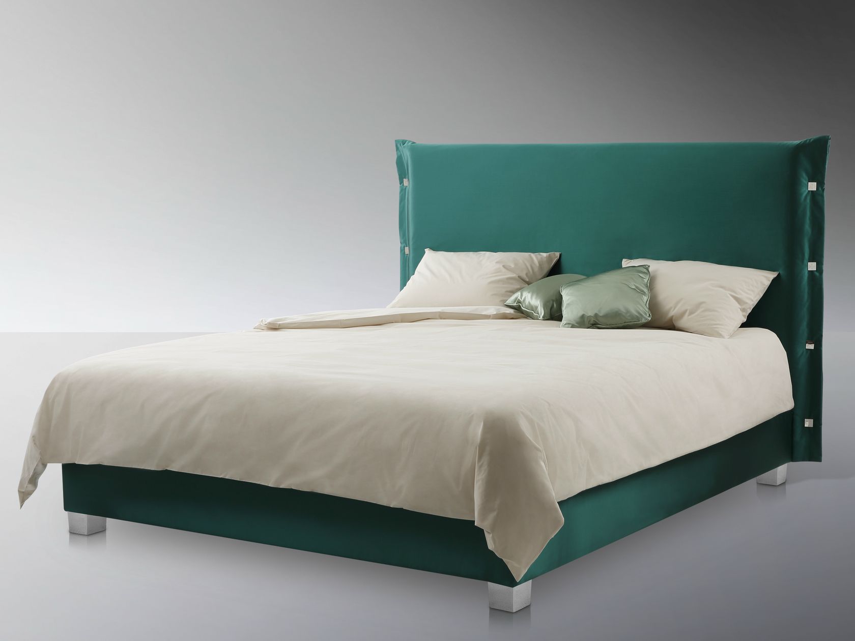 High upholstered headboard for double bed TRENCH By Treca Paris