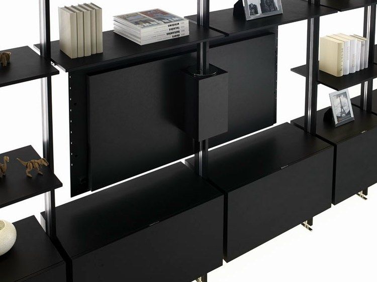 MAGIC MATRIX | Libreria con porta tv By YOMEI design André Schelbach