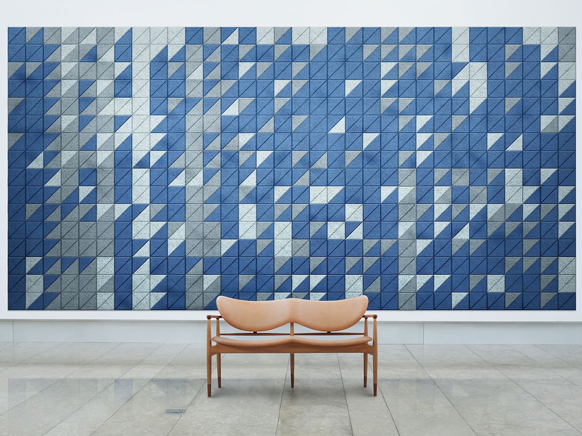 Acoustic Wood Wool Tiles BAUX ACOUSTIC TILES TRIANGLE By BAUX design ...