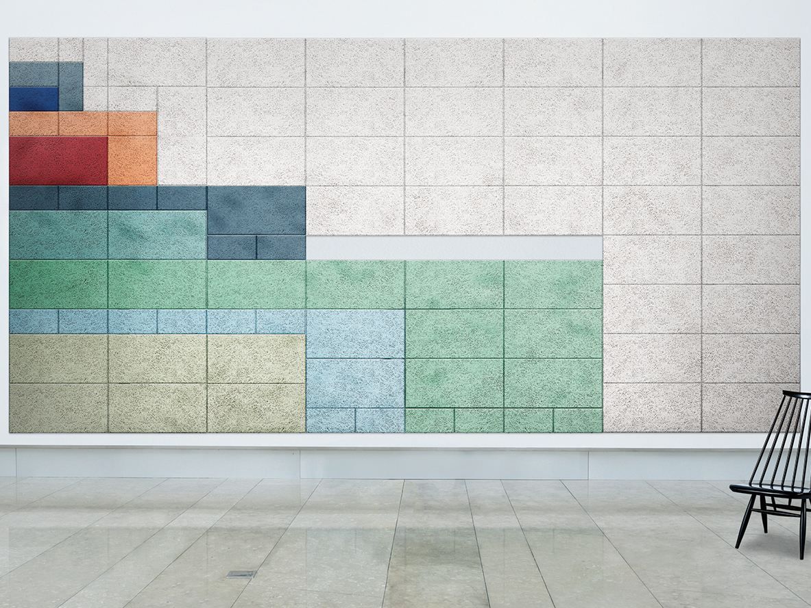 Acoustic Wood Wool Tiles BAUX ACOUSTIC TILES RECTANGLE By BAUX Design ...