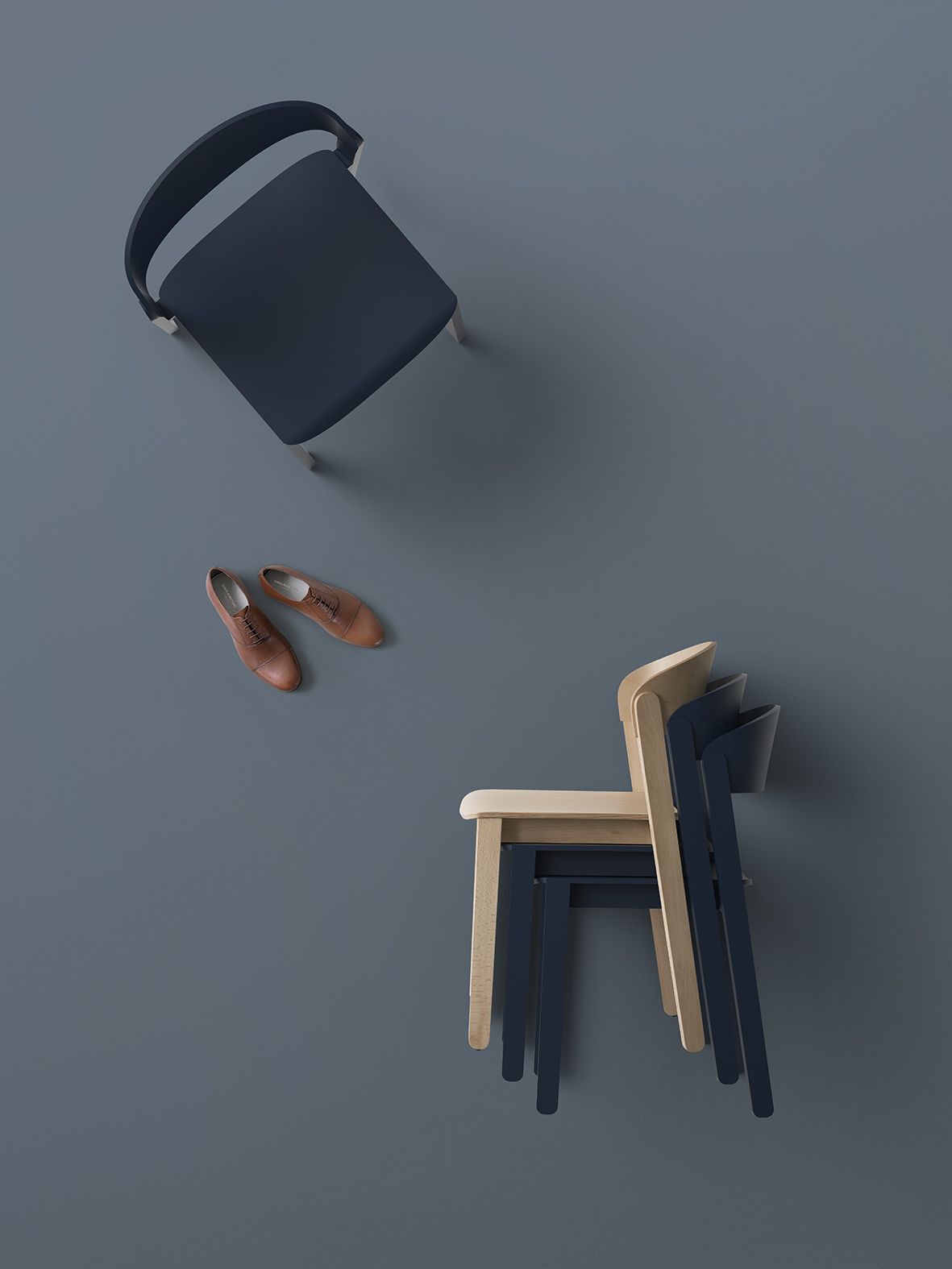 PUR chair By Zilio A&C
