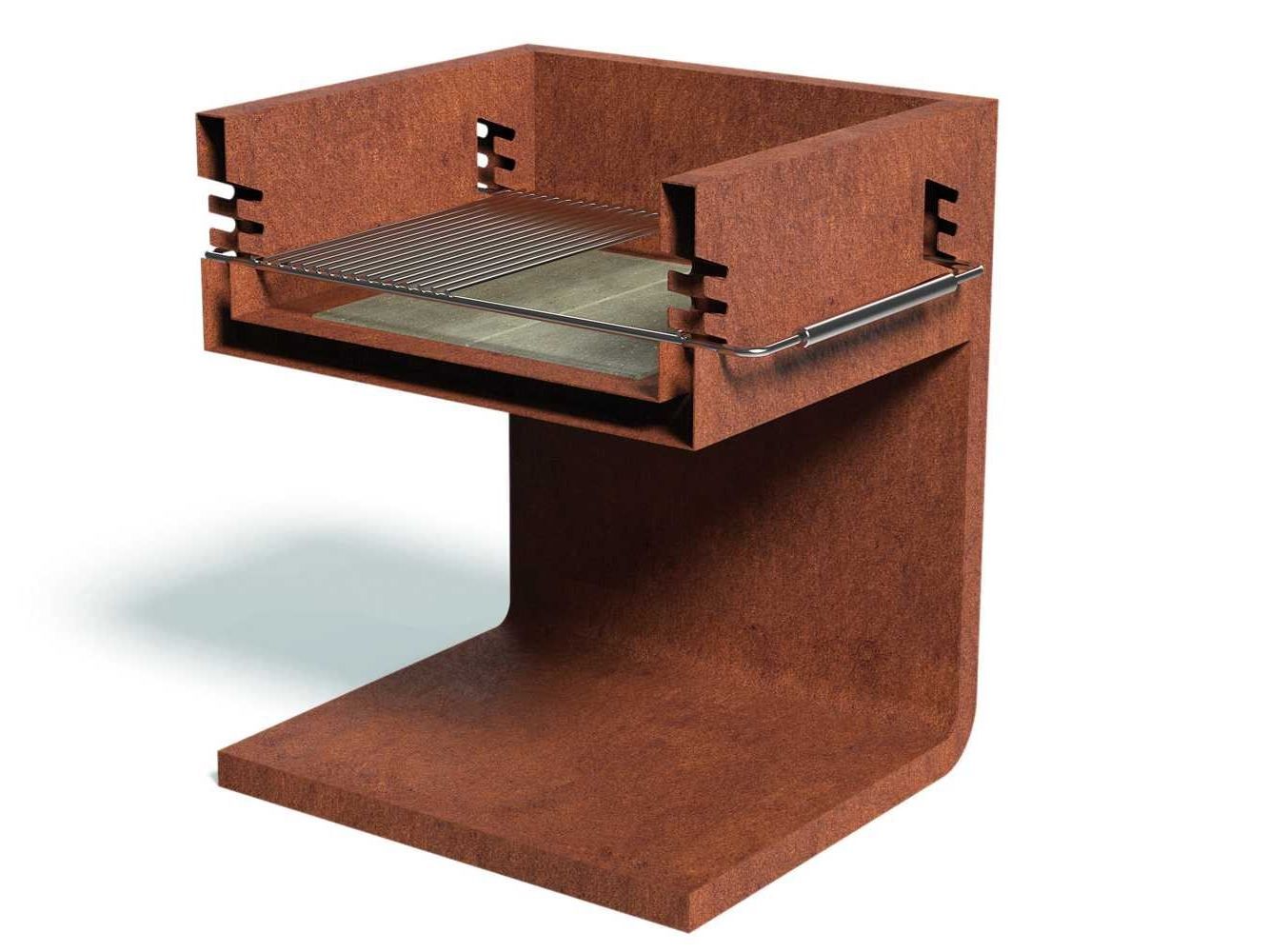 C - BQ Barbecue in acciaio Corten™ By Metalco | design Massimo Tasca