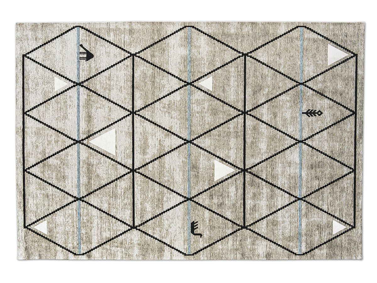 Rectangular rug with geometric shapes GAVA By Calligaris design ...