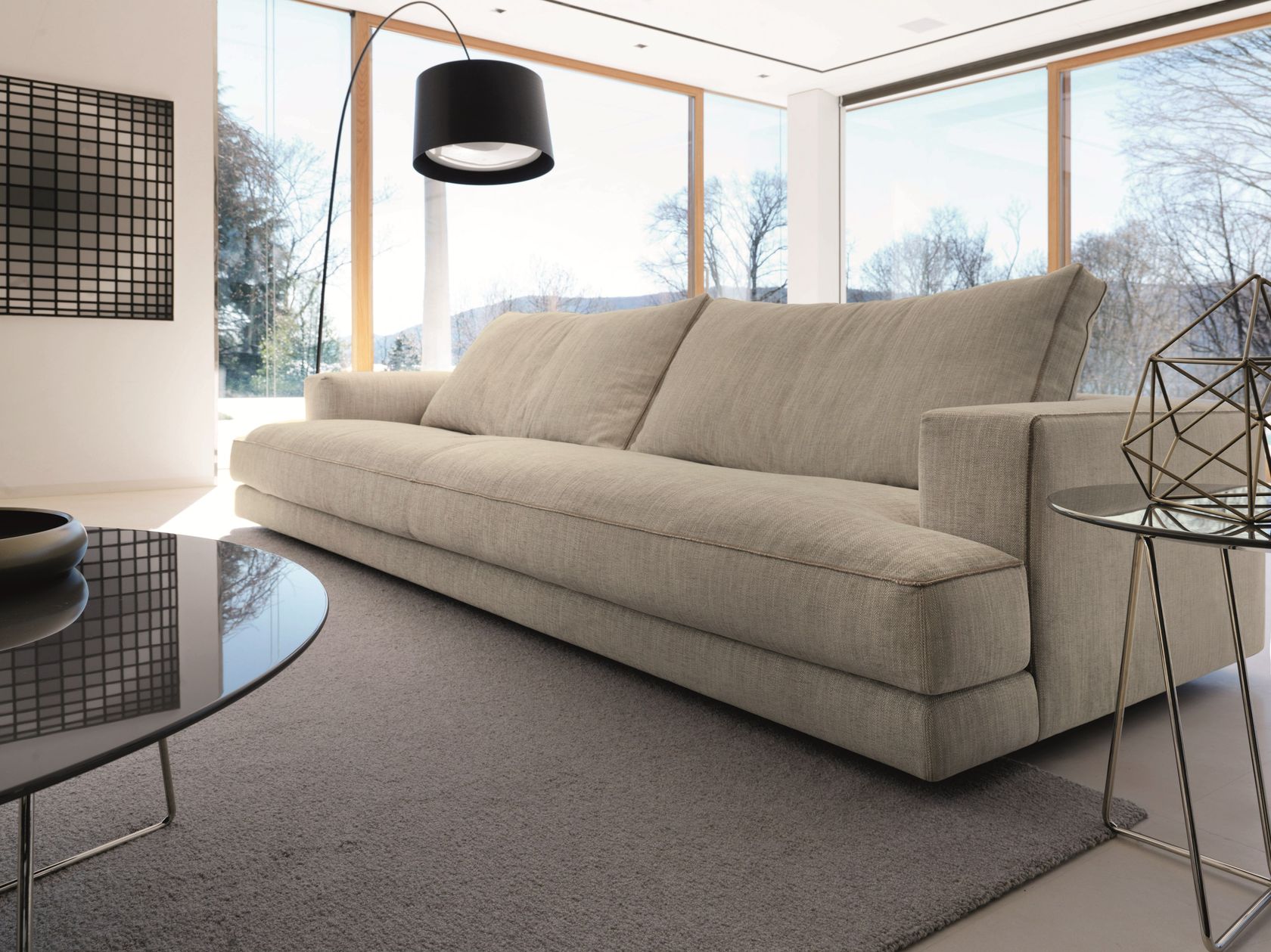 Sofa with removable cover NATHAN By Désirée divani