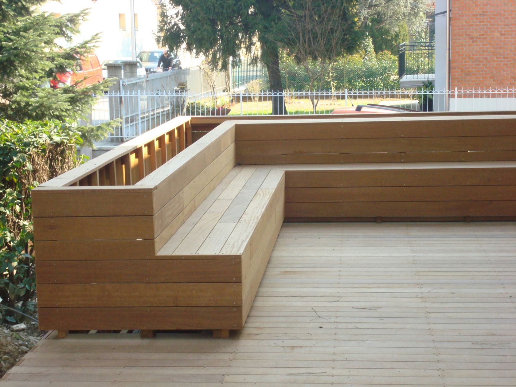 Painel de madeira para fachada / Deck ANGELIM AMARGOSO By Ravaioli Legnami