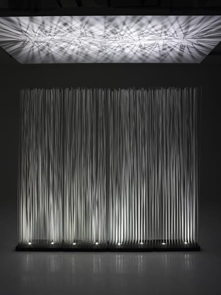Biombo para exteriores STICKS ENLIGHTENED By Extremis diseño Globalhaus