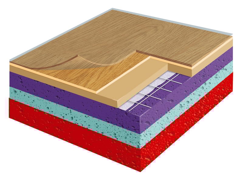 Resilient sports flooring TARAFLEX™ SPORT M COMFORT By gerflor