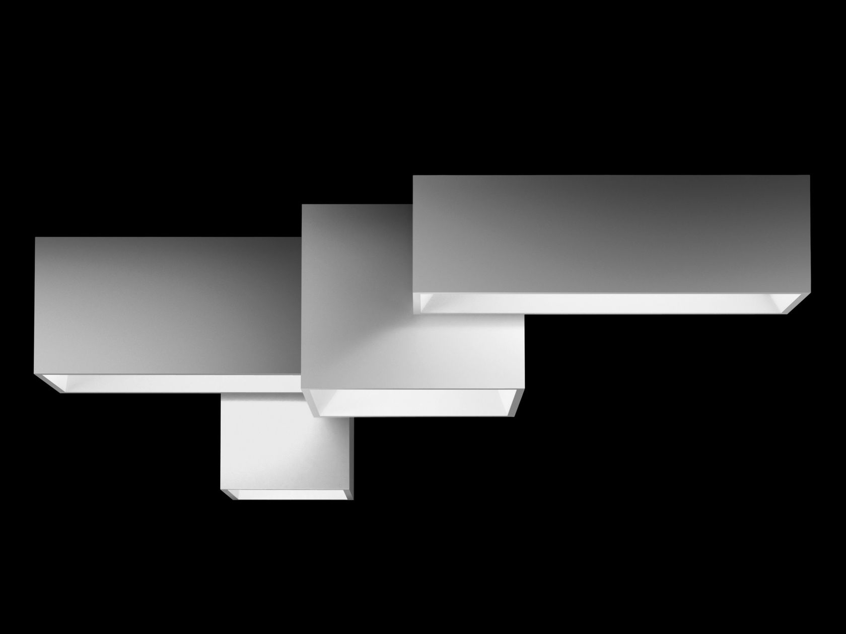 Modular ceiling lamp LINK XXL By Vibia design Ramón Esteve