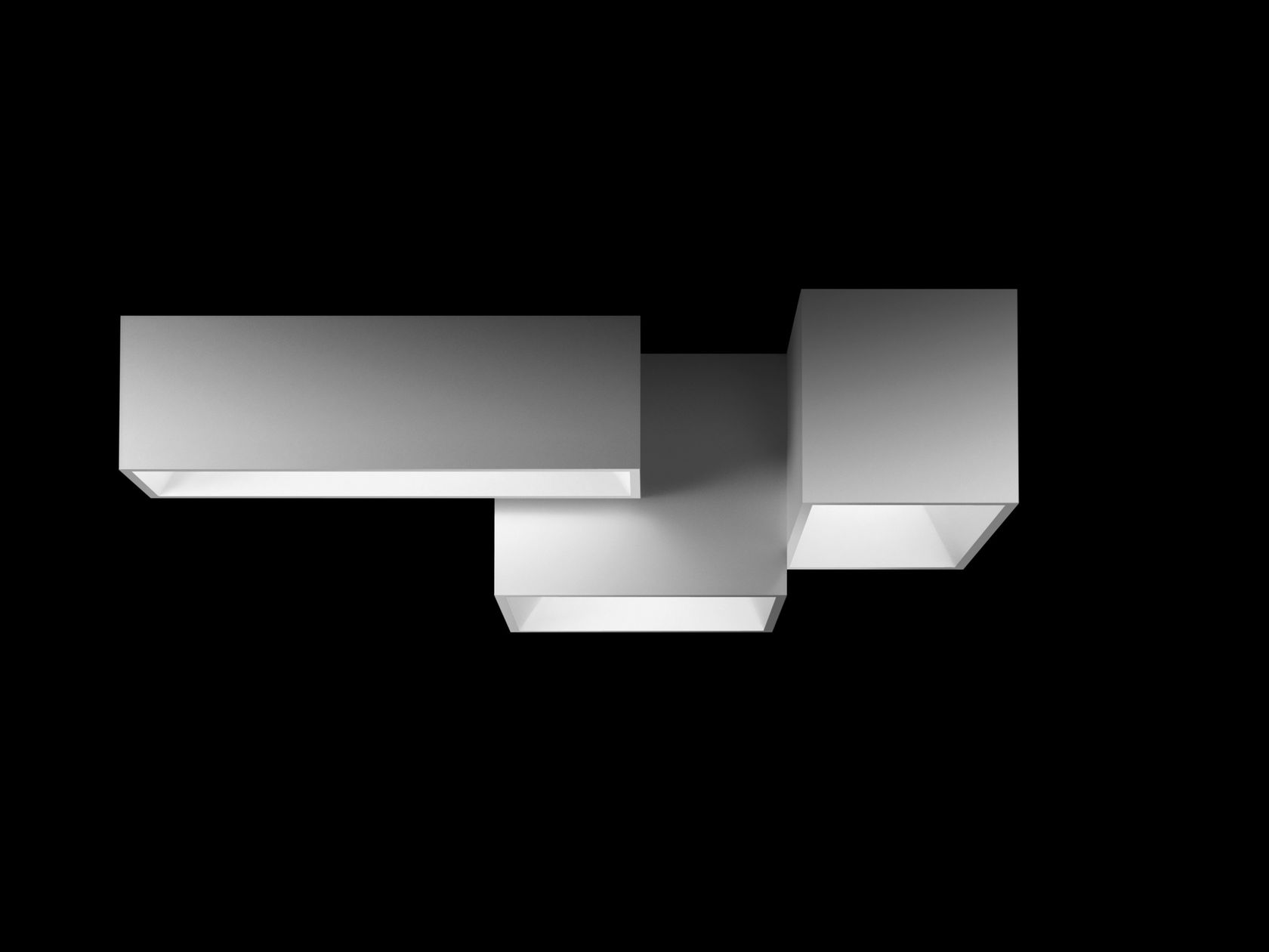 Modular ceiling lamp LINK XXL By Vibia design Ramón Esteve