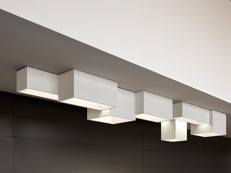 Lampada da soffitto modulare LINK XXL By Vibia design Ramón Esteve