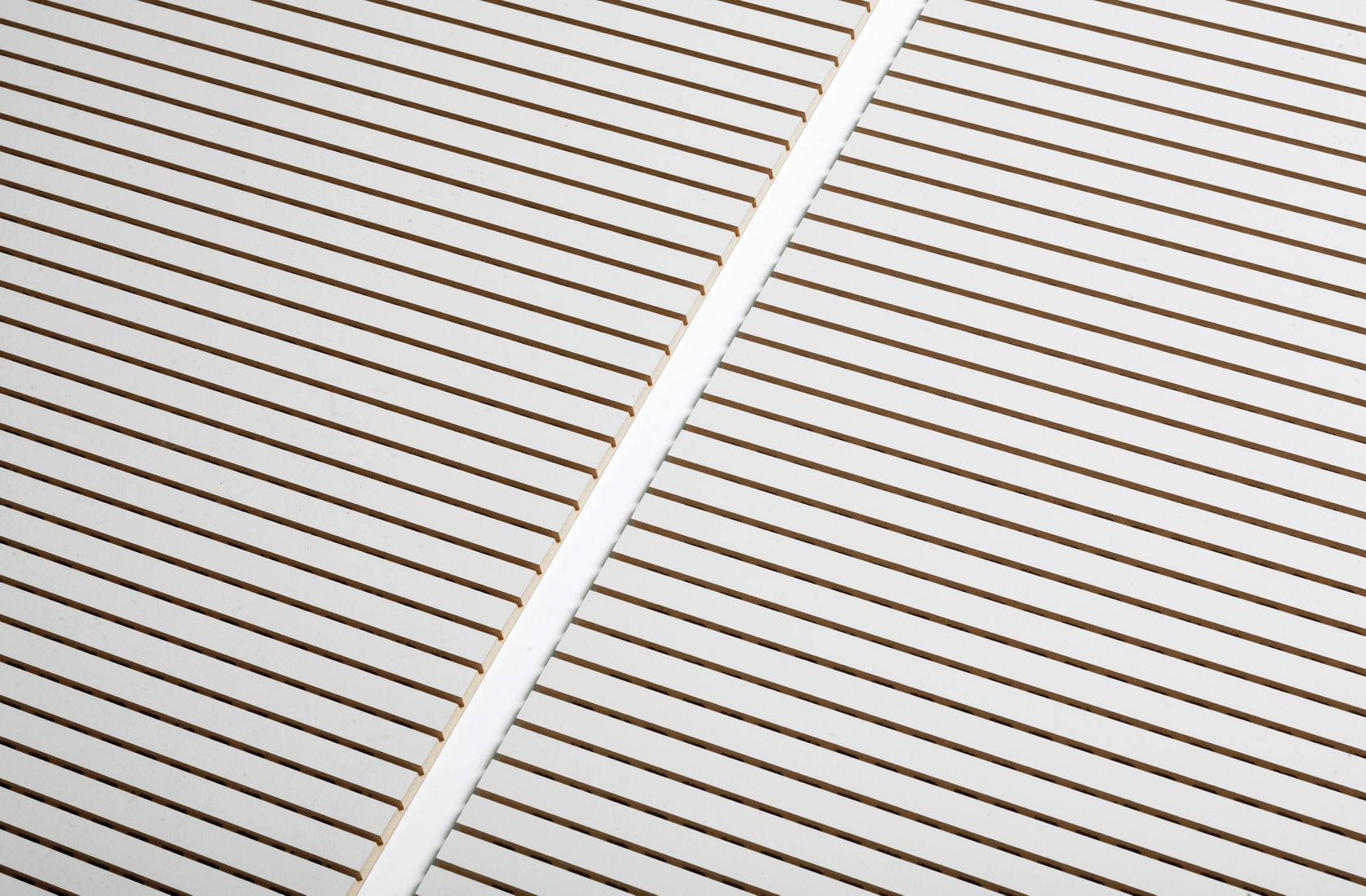 Akustik Deckenpaneel aus MDF 60x60/120 SYSTEM By FANTONI