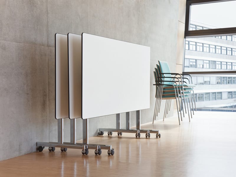 TORINO | Meeting table with castors By Brunner design Wolfgang C.R. Mezger