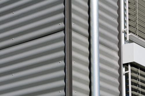 Metal sheet and panel for facade SINUS® By VMZINC