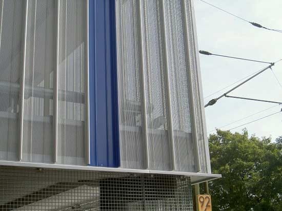 Chapa perforada y troquelada para fachadas PERFORATED FACADE By KALZIP