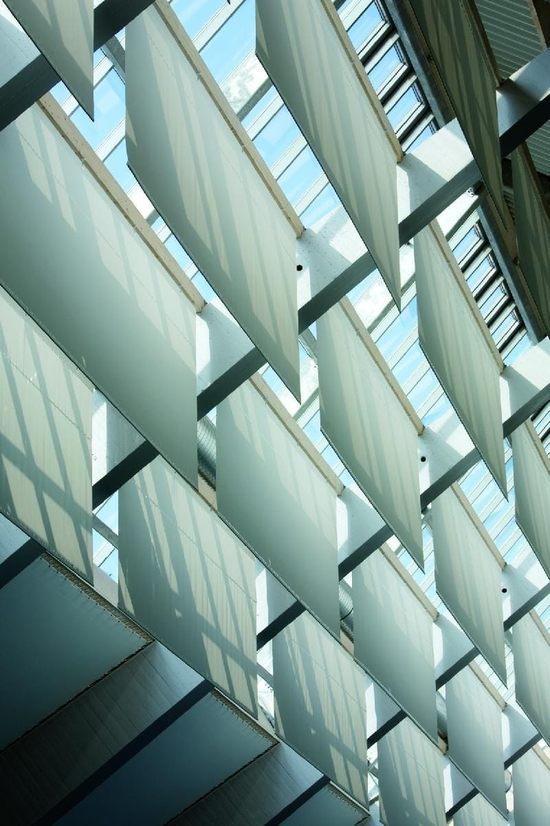 ALPHALIA SILENT AW Acoustic Batyline® stretch ceiling By SERGE FERRARI