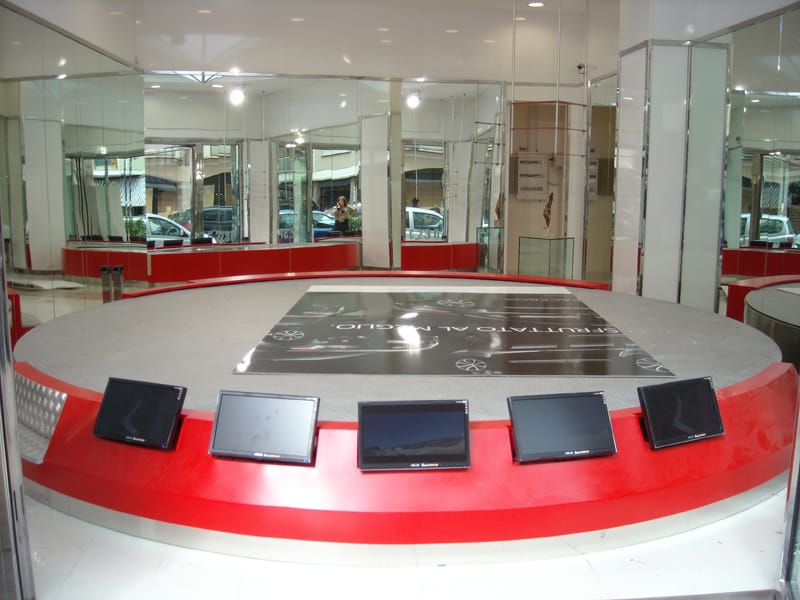 Rotating, moving platform for car Rotating platform By GREEN PARK